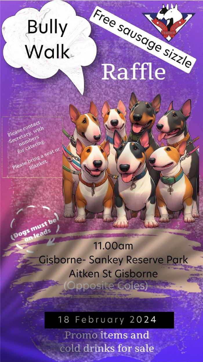 THE BULL TERRIER CLUB OF VICTORIA INC.